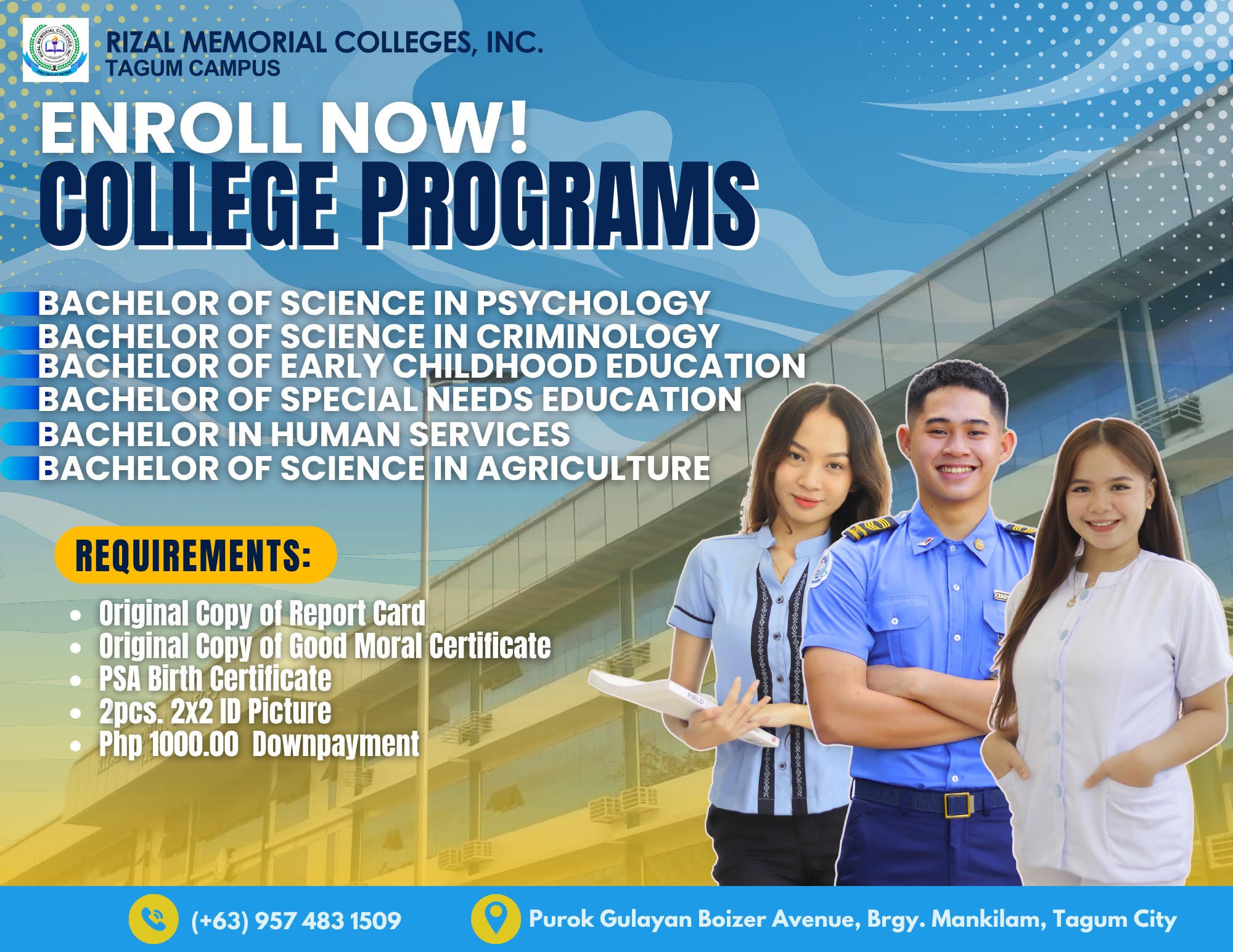 Rizal Memorial Colleges – Tagum – Rizal Memorial Colleges – Tagum